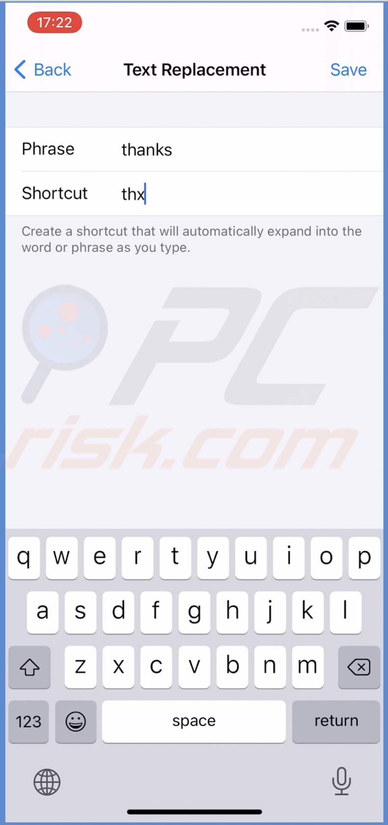 How To Create And Edit Text Shortcuts On IPhone And IPad 